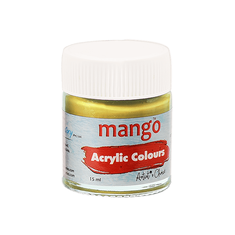 Mango Acrylic Paint 15ml gold - Hardware, Homeware & Lifestyle