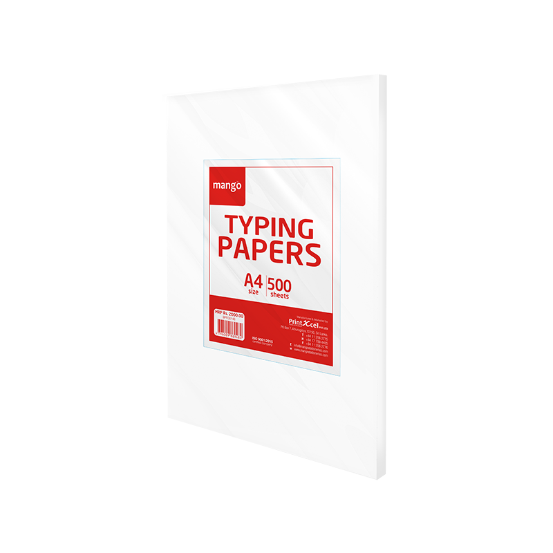 Typing Paper 56gsm 500 Sheets - Hardware, Homeware & Lifestyle