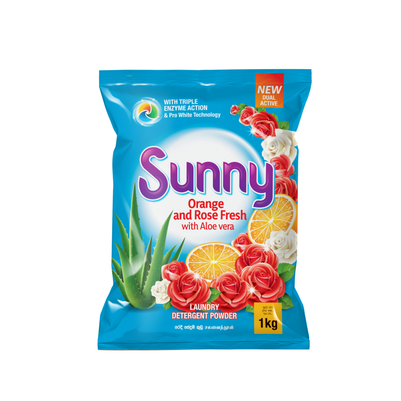 Sunny Washing Powder Orange & Rose 1Kg - Hardware, Homeware & Lifestyle