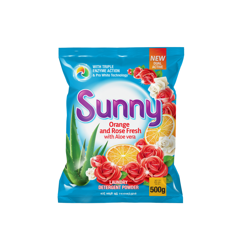 Sunny Washing Powder Orange &Rose 500G - Hardware, Homeware & Lifestyle