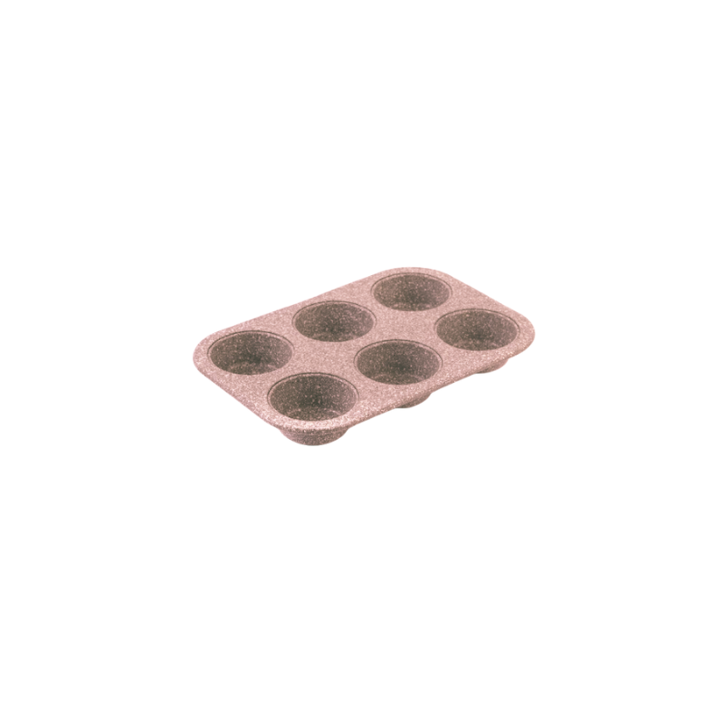 Muffin Tray 6 Pcs Colors 4 - Hardware, Homeware & Lifestyle