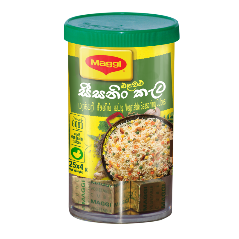 Maggi Seasoning Cube Vege (25x4G) - Hardware, Homeware & Lifestyle