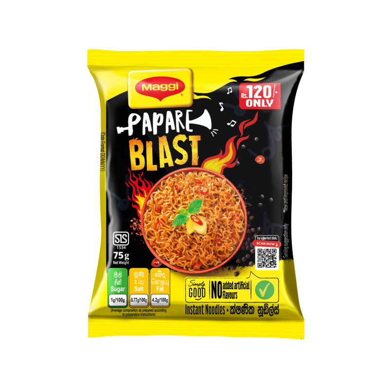 Maggi Noodles Papare Blast 75G - Hardware, Homeware & Lifestyle