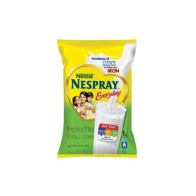 Nespray Milk Powder Everyday 1Kg - Hardware, Homeware & Lifestyle