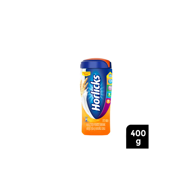 HORLICKS ORIGINAL JAR 400G - Hardware, Homeware & Lifestyle