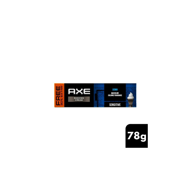 Axe Denim Masculine Cologne Fragrance Shaving Cream 78g - Hardware ...