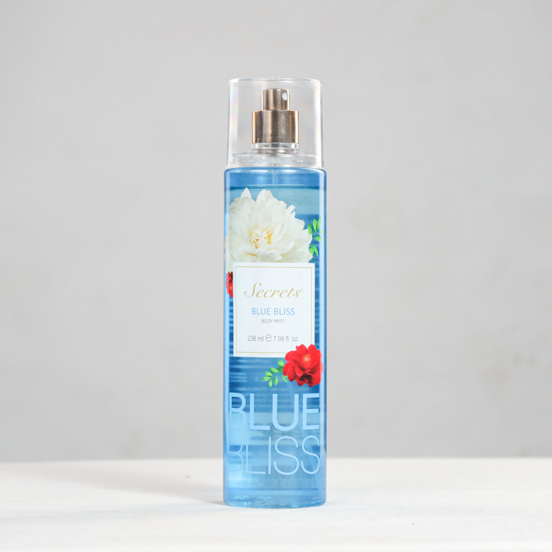 SECRETS BODY MIST BLUE BLISS 236ML - Hardware, Homeware & Lifestyle