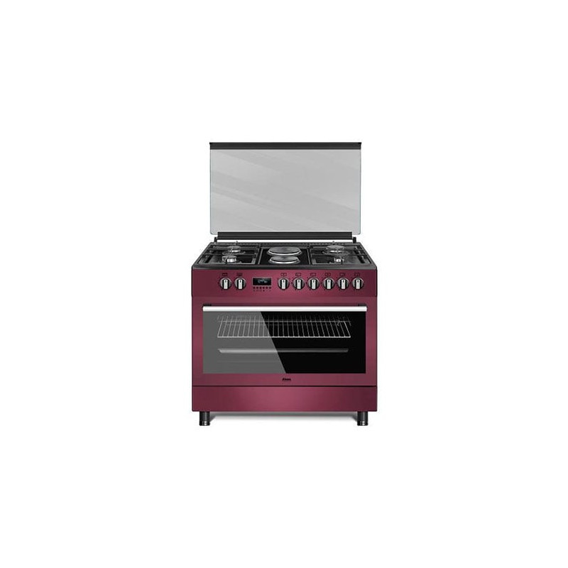 Abans Signature 5 Gas 90Cm Free Standing Cooker With Electric O ...