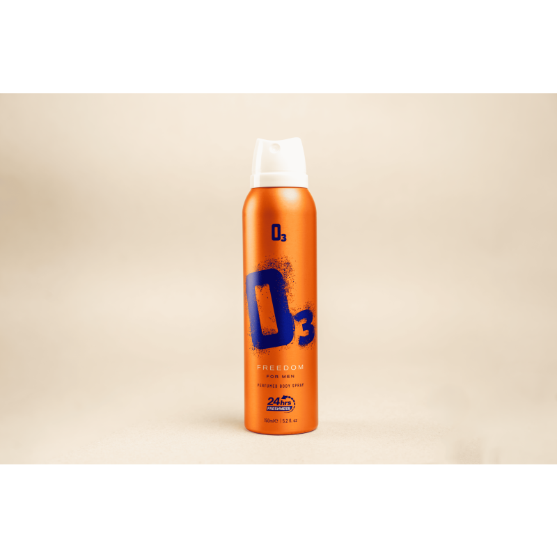 O3 Freedom Deo Spray 150ml - Hardware, Homeware & Lifestyle