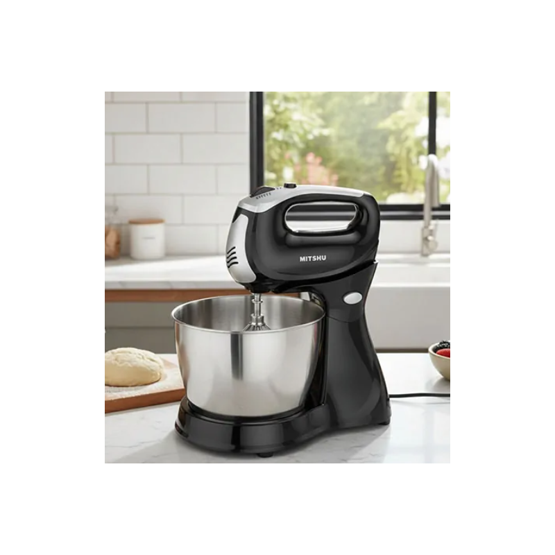 MITSHU HAND MIXER WITH BOWL(C) - Hardware, Homeware & Lifestyle